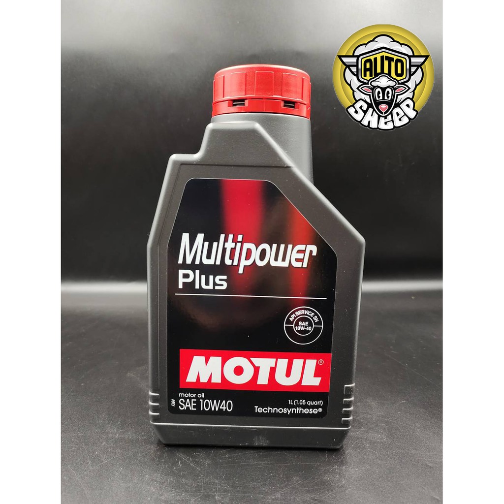 น้ำมันเครื่องยนต์ MOTUL Multi Power Plus 10w40 ขนาด 1 ลิตร (น้ำมัน ...