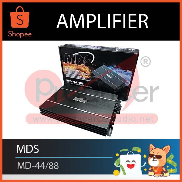 แอมป์ MDS MD-44/88 4CH | Shopee Thailand
