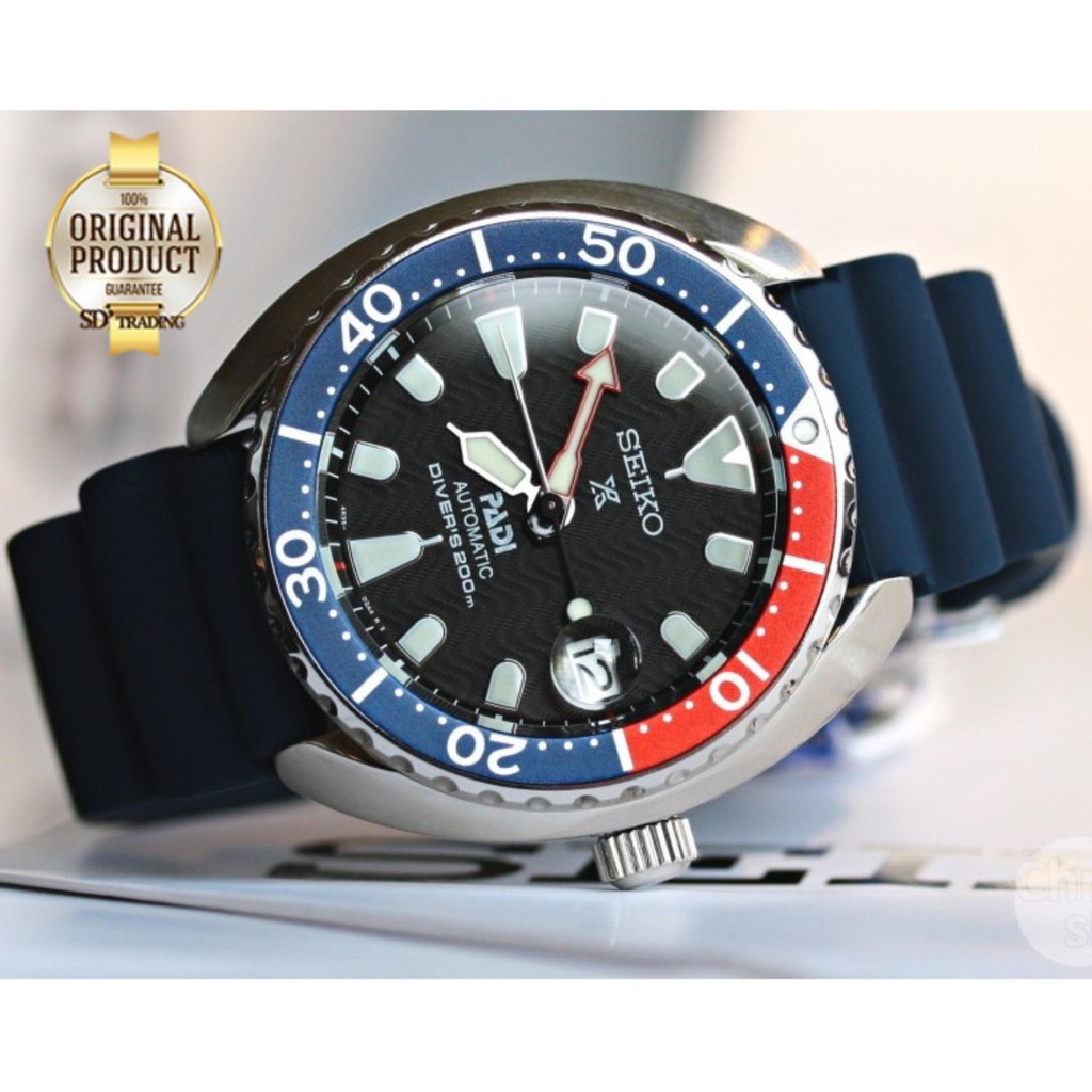 SEIKO Prospex PADI MINI-TURTLES Automatic Diver'S 200M สายาง - SRPC41K1 ...