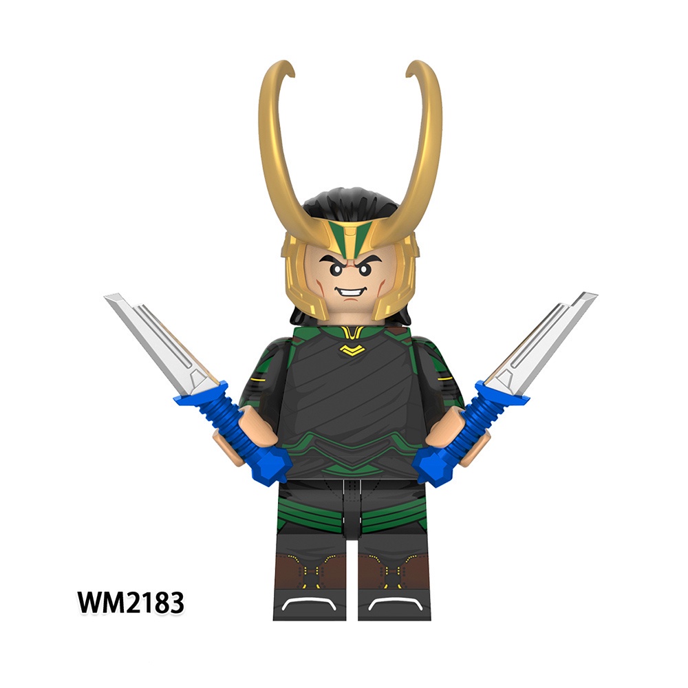Loki Minifigures The Conqueror Building Block ของเล่นสําหรับเด็ก ...