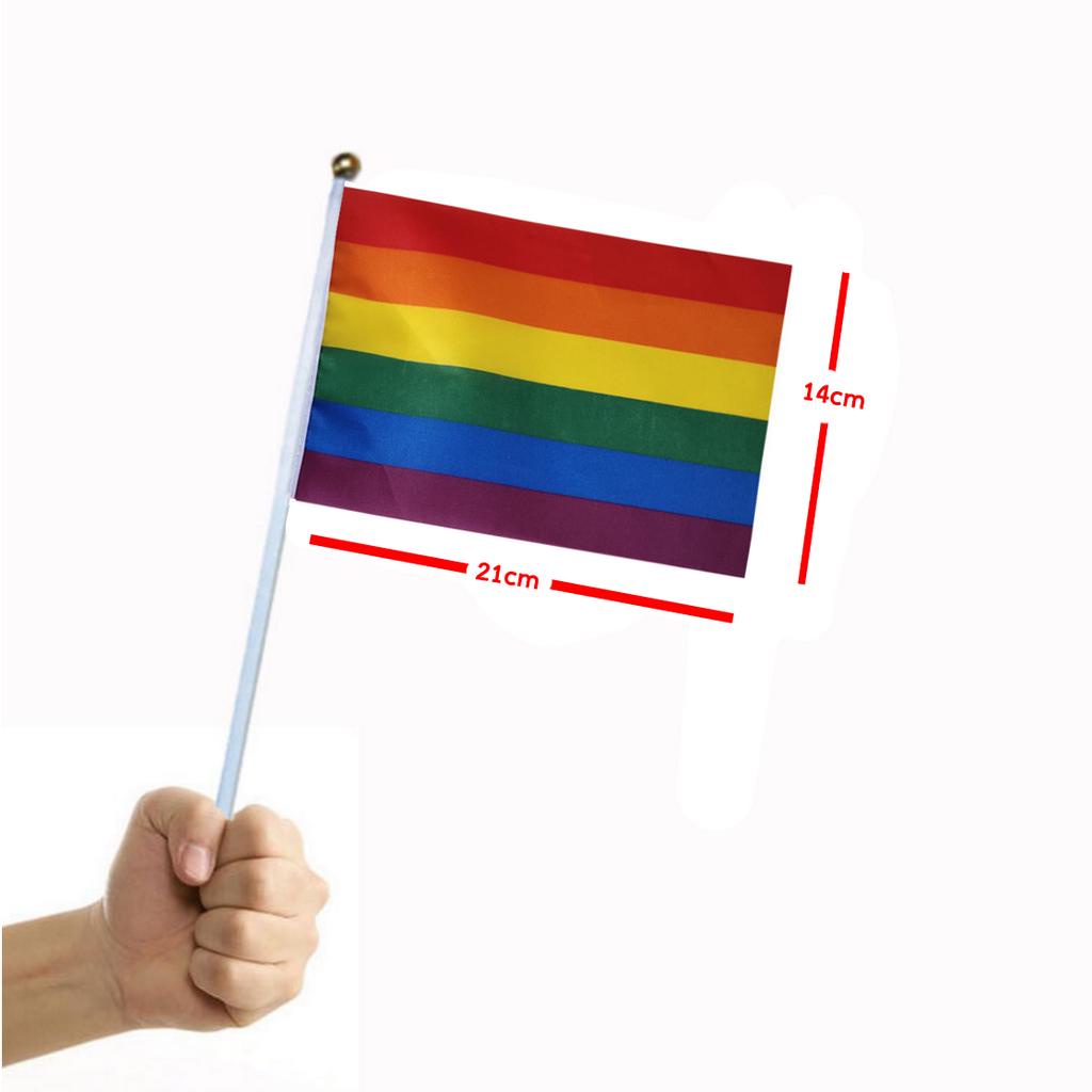 ⚡พร้อมส่ง⚡ ธง หลากหลายทางเพศ LGBT ขนาด lgbt flag ธงสีรุ้ง | Shopee Thailand