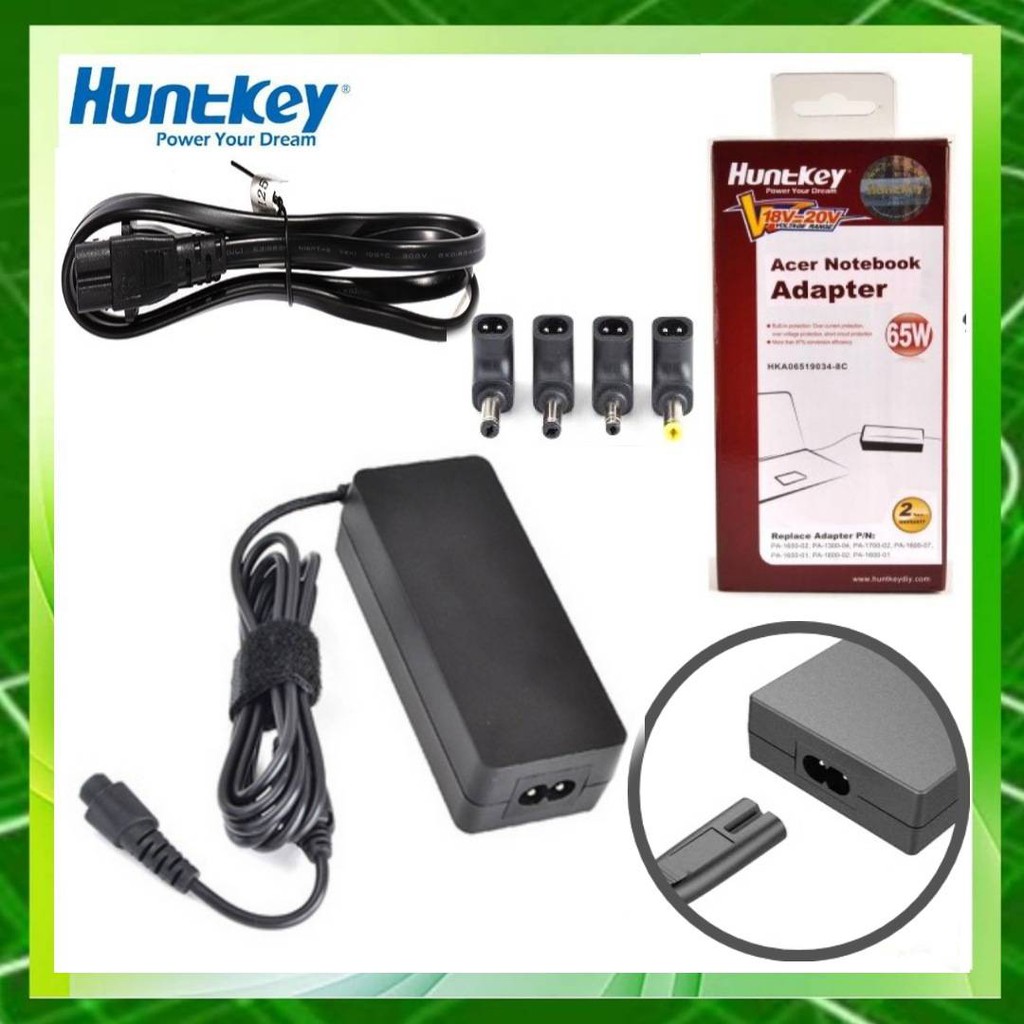 HUNTKEY Acer Adapter Huntkey Notebook Adapter 65W ใช้ได้กับ Acer Aspire ...