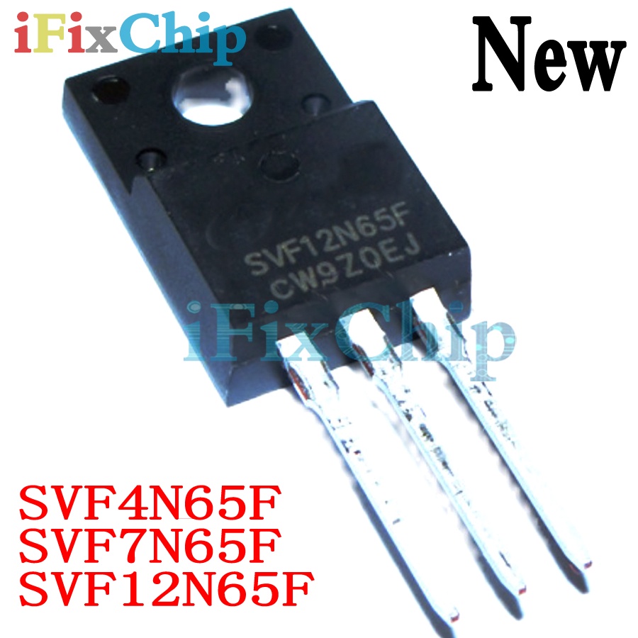 10 ชิ้น SVF4N65F TO-220F 4N65F SVD4N65F TO-220 SVF4N65 650V 4A SVF7N65F ...