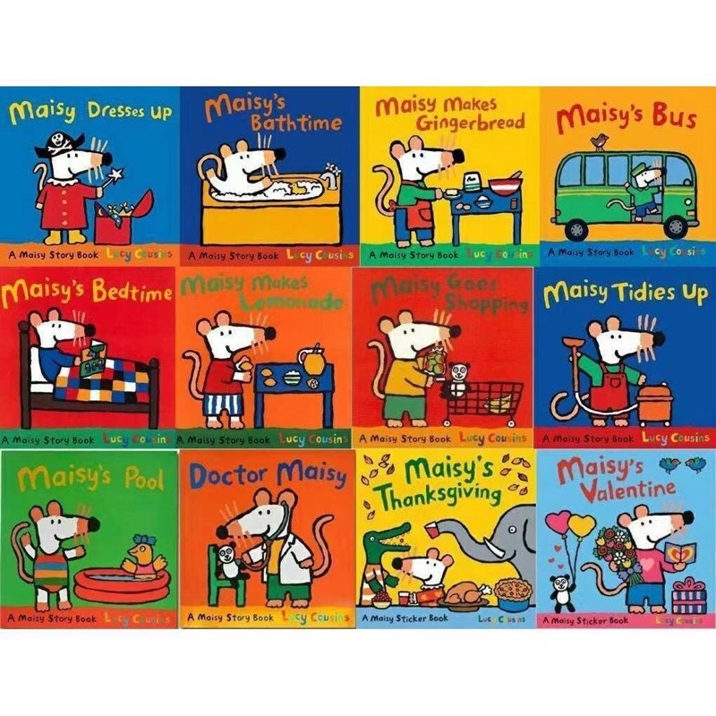 Maisy Stories Books ,12 / 36 Books Set หนังสือภาษาอังกฤษนิทาน เมซี่ ...