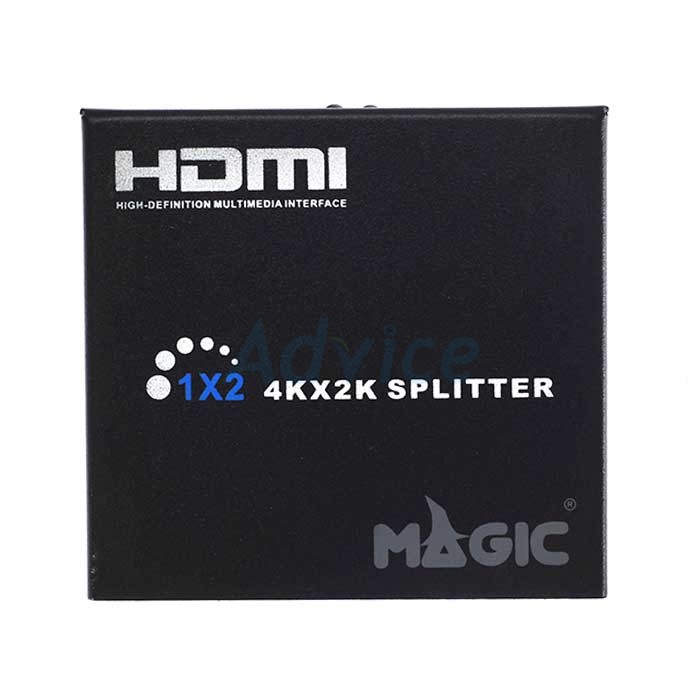 Magictech กล่องแยกจอ HDMI Splitter 1:2 (4K) | Shopee Thailand