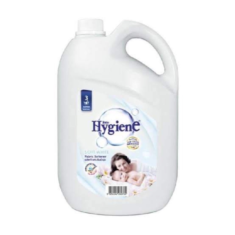 ไฮยีน (Hygeian) ซอฟท์ไวท์ น้ำยาปรับผ้านุ่ม สีขาว ขนาด 3500 มล. | Shopee ...