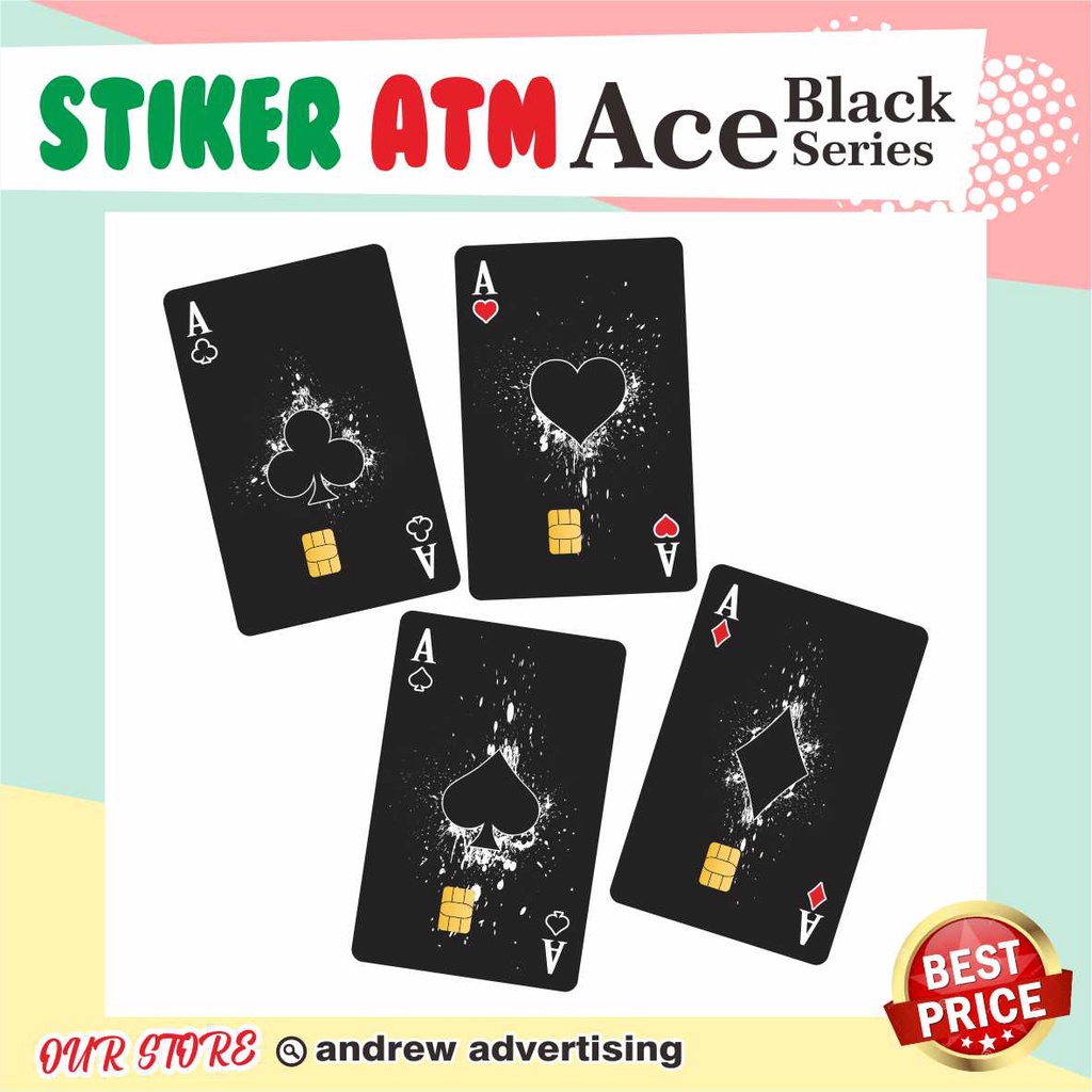 REMI ACE CARD สติ๊กเกอร์ ATM | GARSKIN / ATM CARD STICKER / SKIN ATM ...