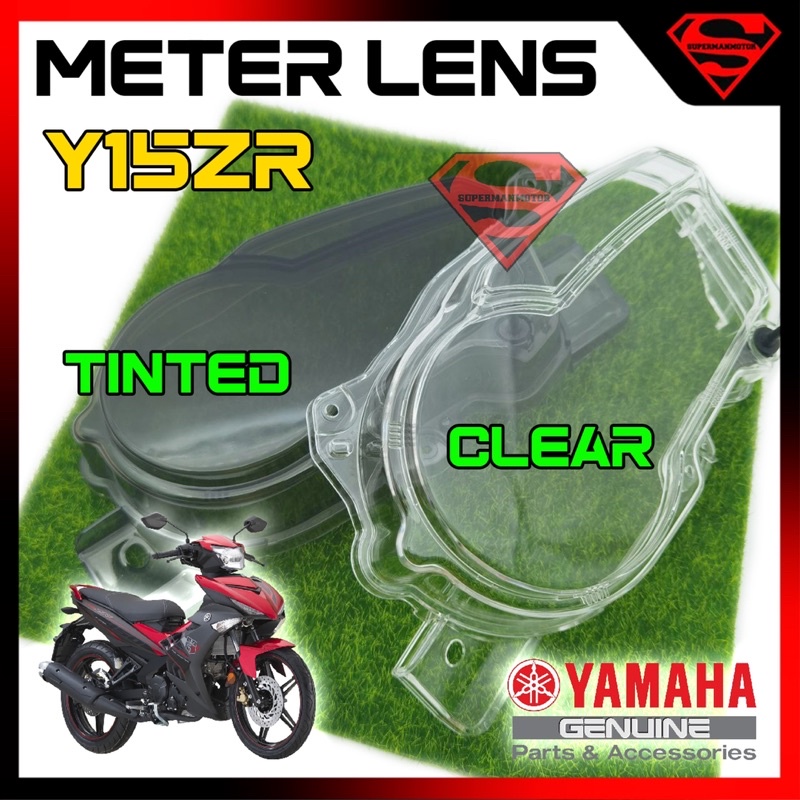 เลนส์มิเตอร์ YAMAHA Y15 V1 Y15ZR METER CERMIN METER COVER [ TINTED / CLEAR ] / TINTED METER ...