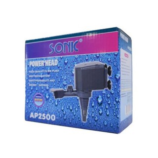 ปั๊มน้ำตู้ปลา SONIC AP2500 (Power Head Pond Pump) | Shopee Thailand