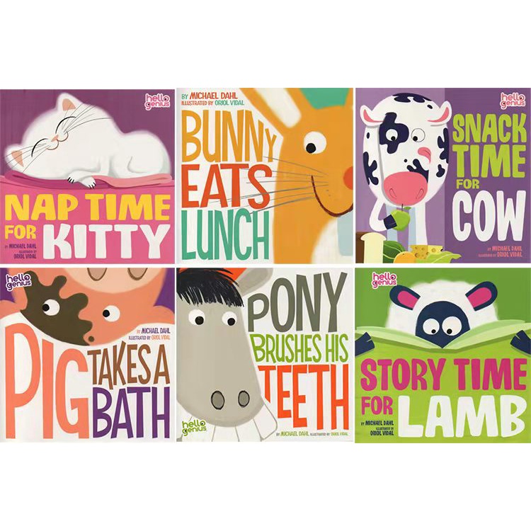 Hello Genius Master life's Little Millestones farm friends ( paperback ...