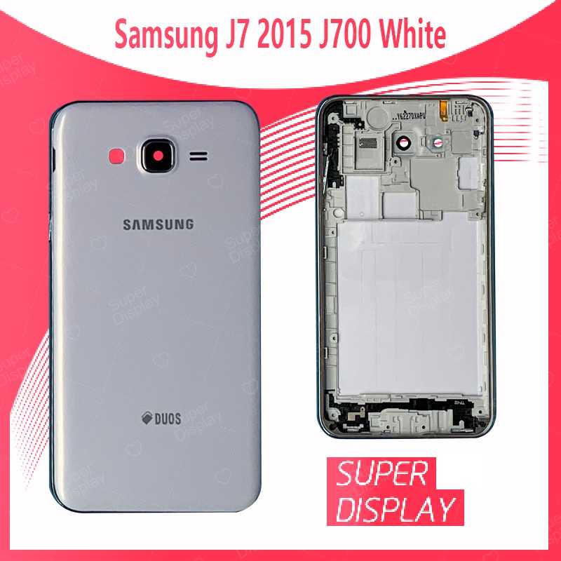 Samsung J7 2015/J700 อะไหล่บอดี้ เคสกลางพร้อมฝาหลัง Body For Samsung j7 ...