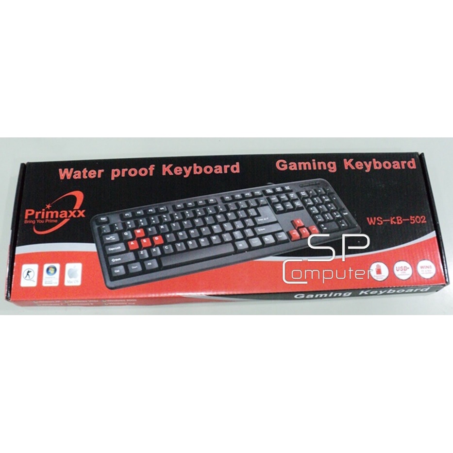 Keyboard หัว USB คีบอร์ด Primaxx USB (สีดำ) | Shopee Thailand
