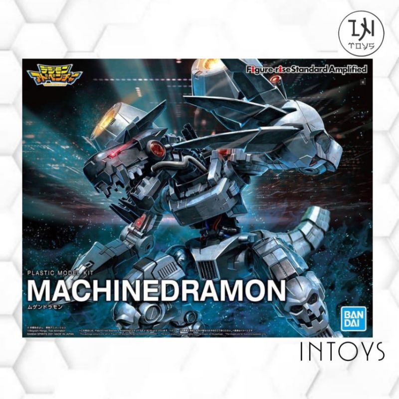 BANDAI - DIGIMON : FIGURE-RISE STANDARD METAL MACHINEDRAMON (AMPLIFIED) (Model Plastic Kits ...
