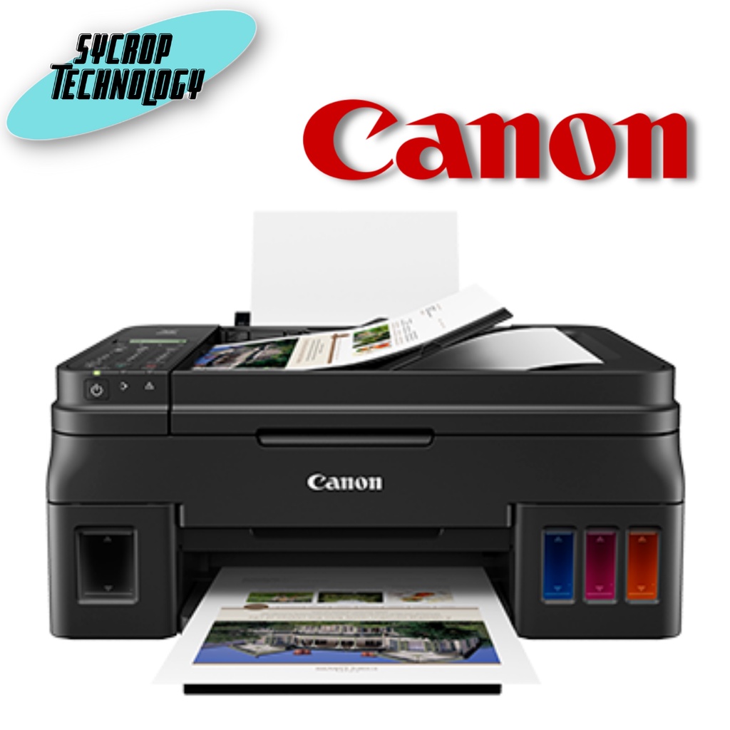 เครื่องปริ้นเตอร์มัลติฟังก์ชันอิงค์เจ็ท Canon Pixma g4010 CANON PIXMA ...