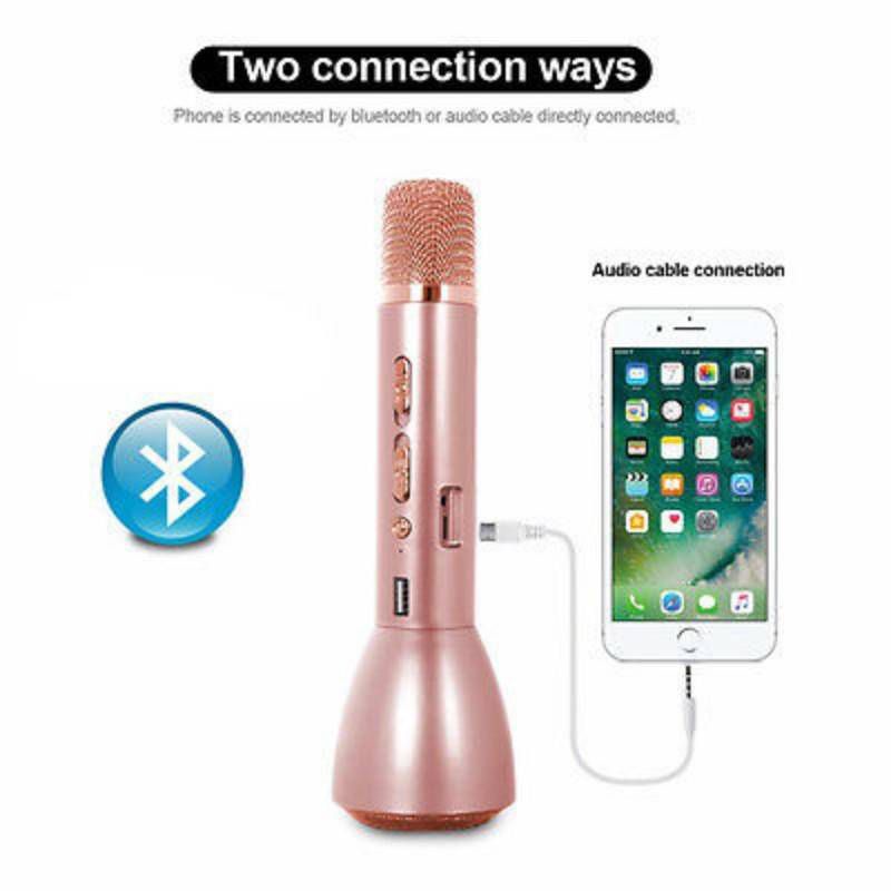 ไมโครโฟนบลูทูธคาราโอเกะ ลำโพงในตัว รุ่น KTV-K088 | Shopee Thailand