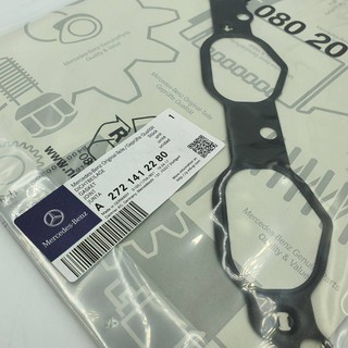 BENZแท้ ประเก็นไอดี(ซ้าย+ขวา) (เครื่อง M272) W203 W204 W211 W212 W221 ...