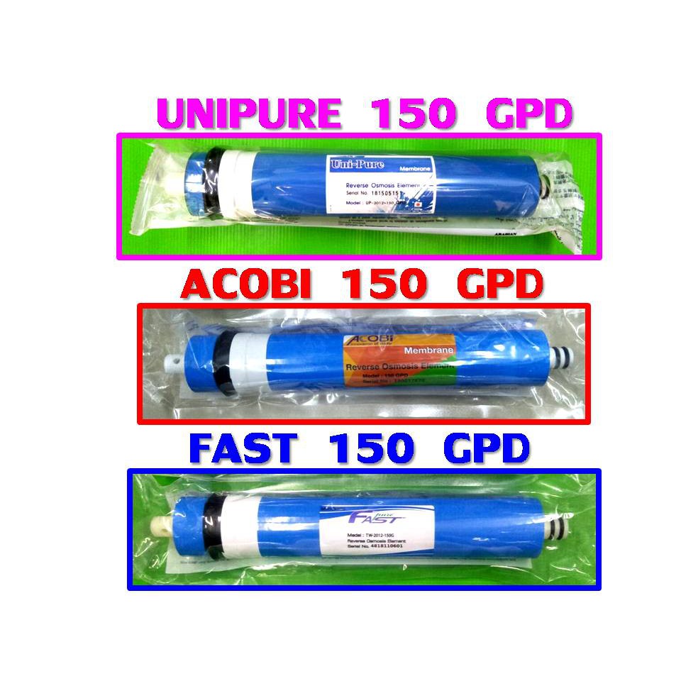 *โปรร้านใหม่* AQUATEK / FAST / UNIPURE 150 gpd ไส้กรองน้ำ ไส้กรองเมมเบรน r.o. ro. RO Membrane ...