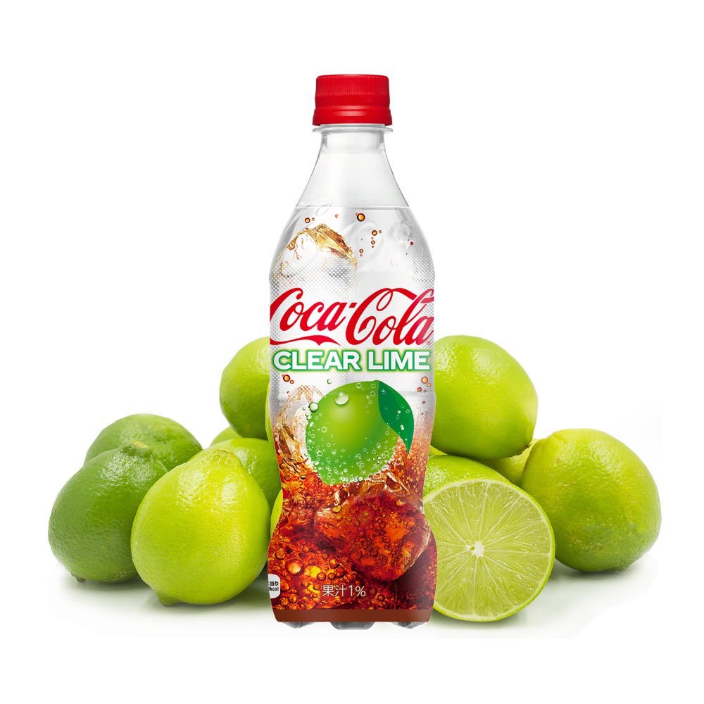 โค้กใสกลิ่นมะนาว coca-cola clear lime | Shopee Thailand