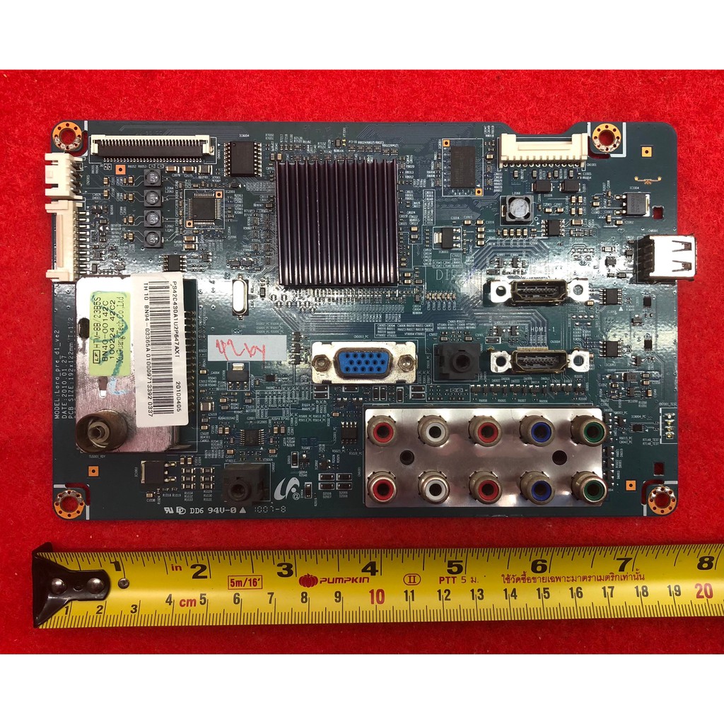 Mainboard Samsung รุ่น :PS42C430A1 Part No : BN49-03365A | Shopee Thailand