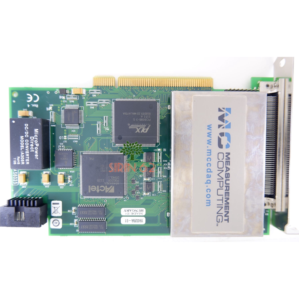 PCI-DAS6025 : PCI-based 16-channel, 12-bit, 200 kS/s DAQ board with 32 digital I/O and two 12 ...