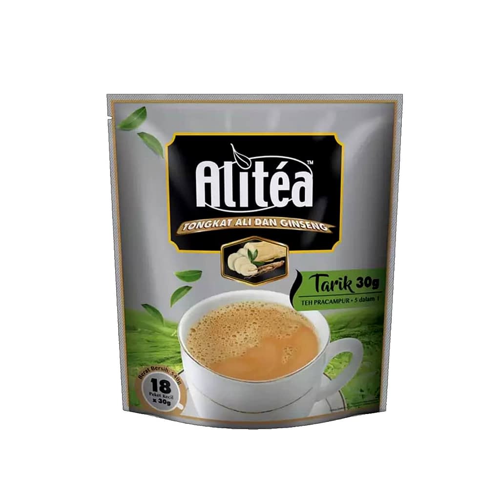 Alitea Tongkat Ali & Ginseng 30g X 18's ชาสมุนไพรผสมโสม | Shopee Thailand
