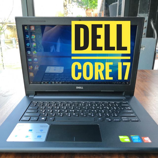 Notebook Dell Core i7 มีการ์ดจอ สภาพดี สวยๆเหมือนใหม่ เล่นเกมส์ได้ ...
