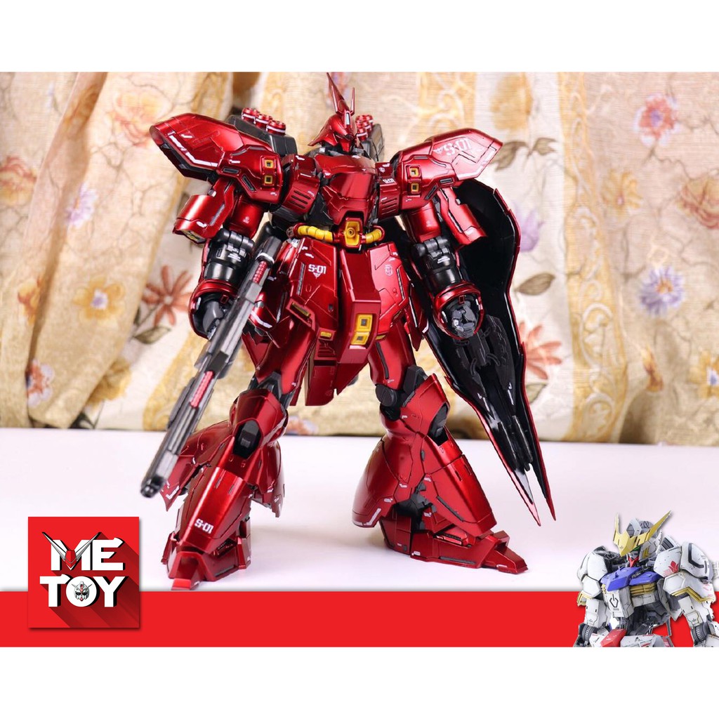 PRE-ORDER 6631S MG 1/100 SAZABI Ver.KA special coating Chrome red ...