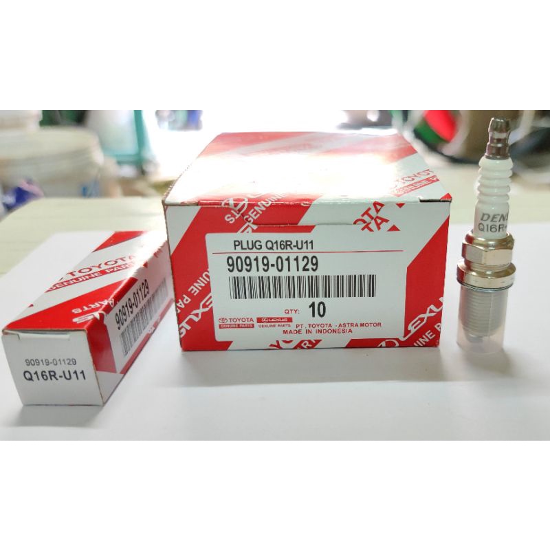 หัวเทียน TOYOTA PLUGS Q16R-U11 แท้ (หัวละ 70 ) #90919-01129 | Shopee ...