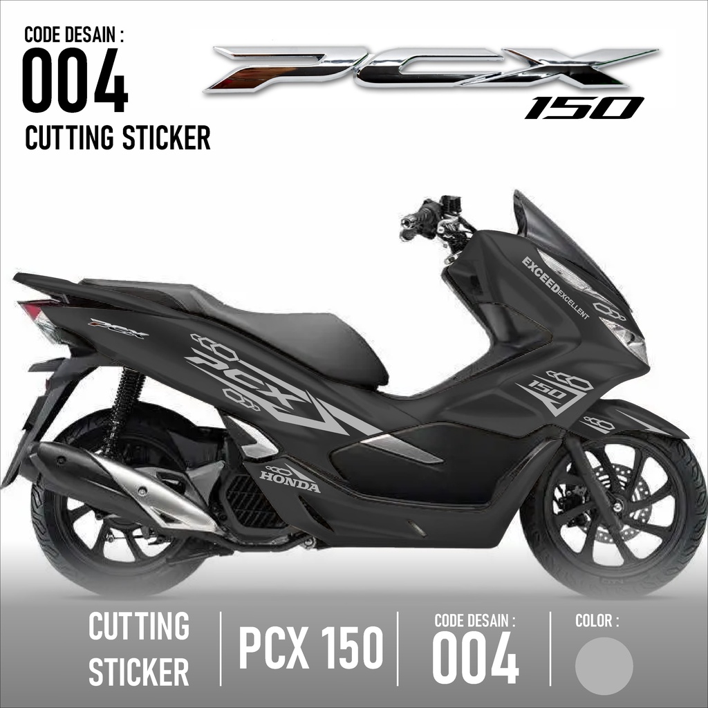 Rs ตัดสติกเกอร์ PCX 150-อุปกรณ์เสริมรถจักรยานยนต์ Honda PCX 150 cc สติก ...
