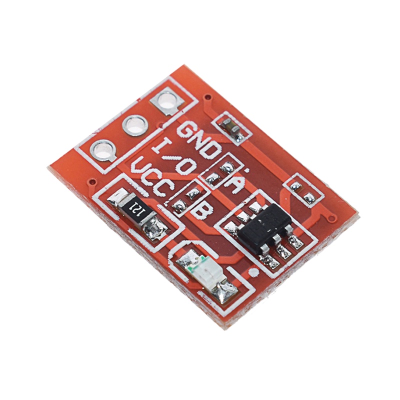 โมดูลสวิตช์สัมผัส Ttp223 Ttp223b Capacitive 1 ช่อง Touch Sensor Button 