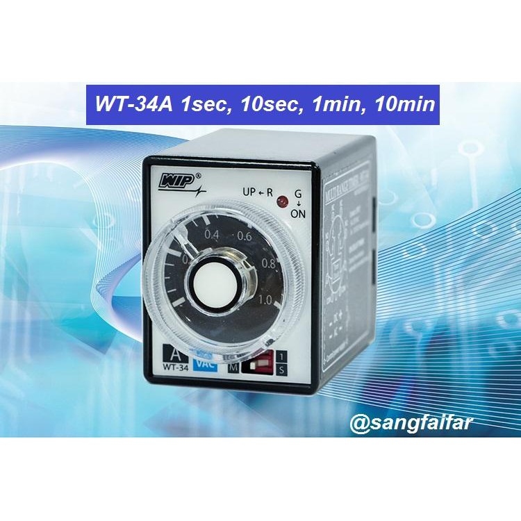 WIP ตัวตั้งเวลา หน่วยเวลาการทำงาน ตั้งเวลาการทำงาน ตั้งเวลา ตู้ฟักไข่ WT-34 220V Multi Range ...