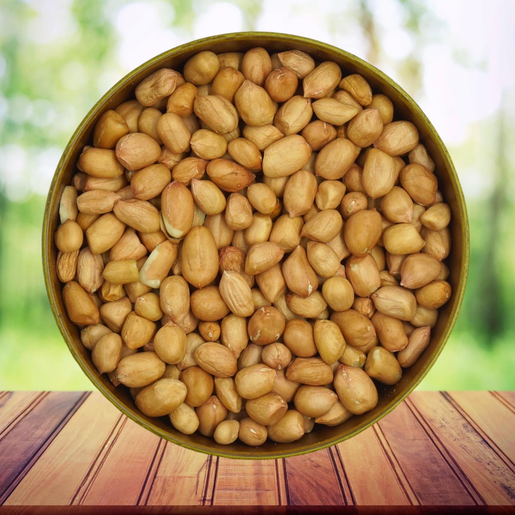 ถั่วลิสงดิบ แบบมีเยื่อ แบบลอกเยื่อ Raw Peanuts, Blanched Peanuts ...