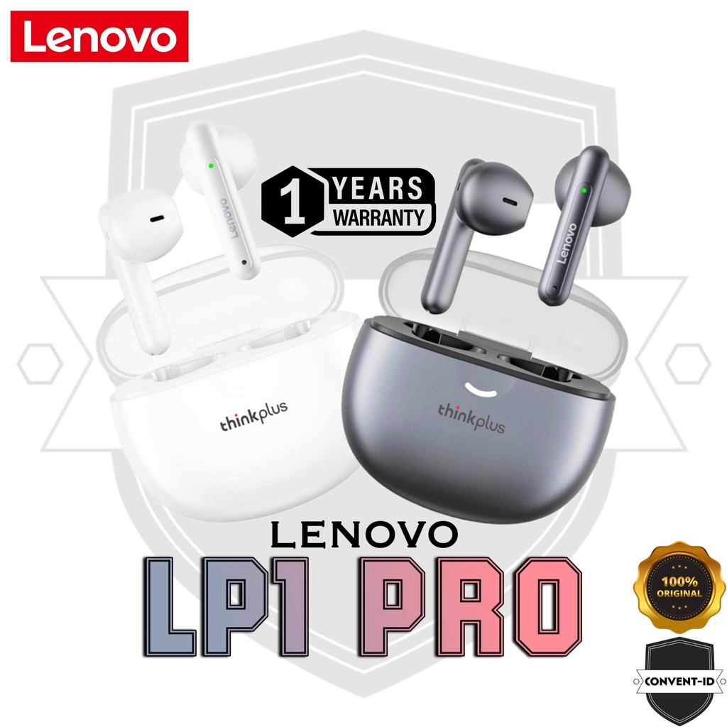 Lenovo LP1 PRO AAC HD TWS หูฟังอินเอียร์ บลูทูธไร้สาย 5.1 TWS เสียง ...