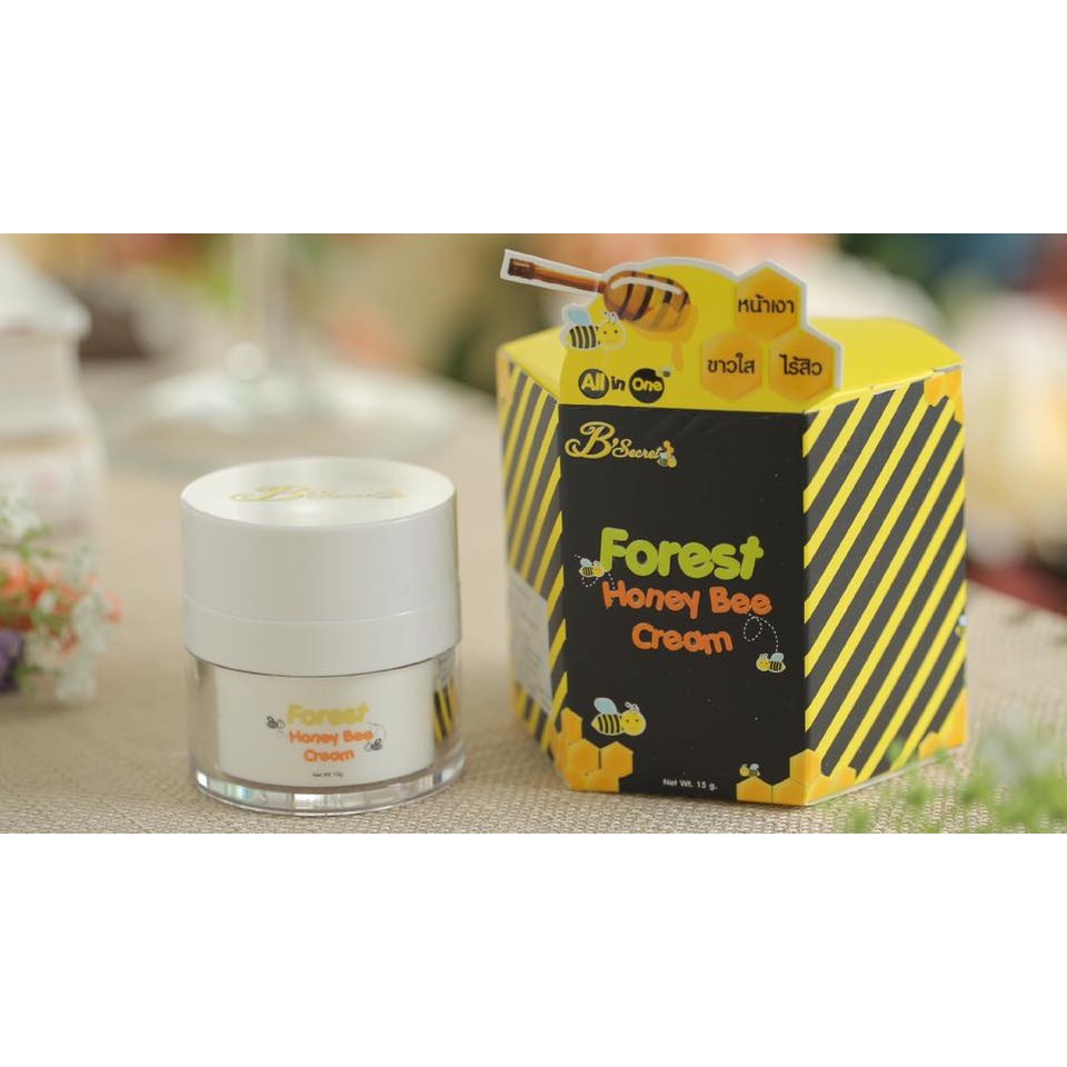 Forest Honey Bee Cream By B'secret ครีมน้ำผึ้งป่า | Shopee Thailand