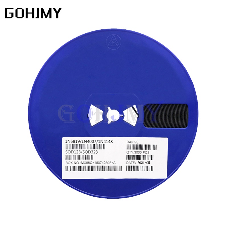 1Reel 3000PCS SMD diode 0805 SOD-123 1N5819 1N4007 1N4148 SOD123 SOD ...