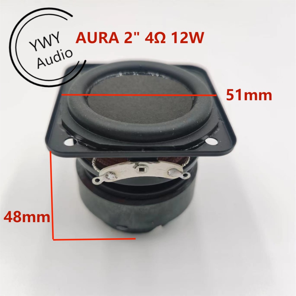 ★YWY Audio★AURAลำโพง 2 นิ้ว 4Ω12w เครื่องเสียงรถยนต์เต็มรูปแบบ ลำโพง ...