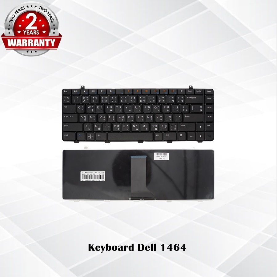 Keyboard Dell 1464 / คีย์บอร์ด เดลล์ รุ่น 1464D 1464R P09G JVT97 / TH ...