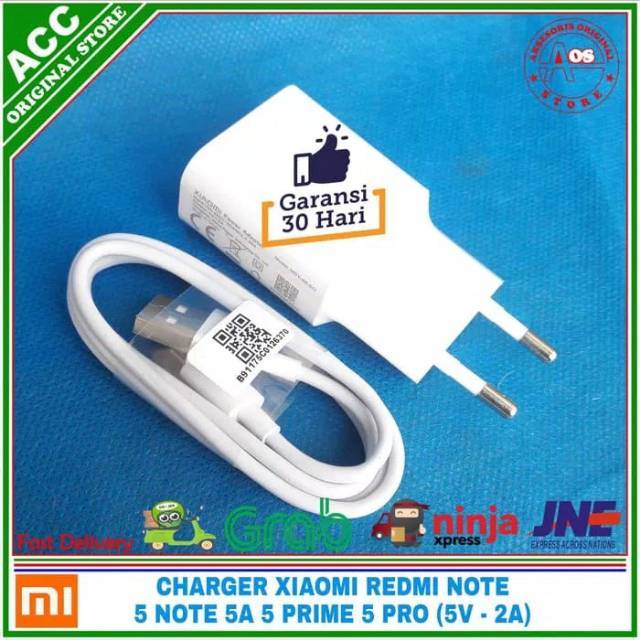 เครื่องชาร์จ Xiaomi Redmi Note 5 5A 5 Prime Redmi 4A 4X 4 Pro ORIGINAL 5V 2A | Shopee Thailand