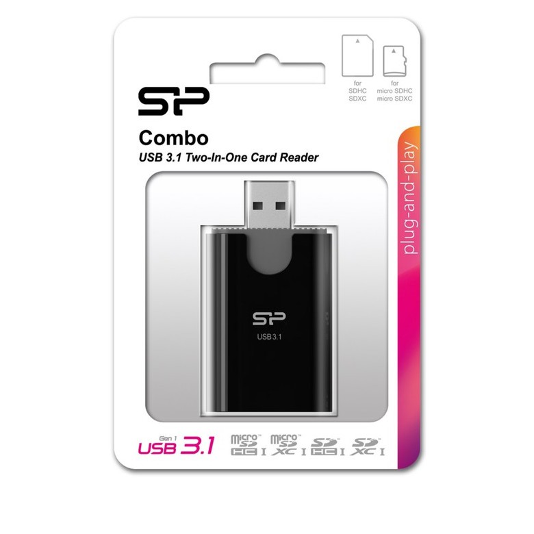 Silicon Power CARD READER COMBO USB 3.1 L300K | Shopee Thailand