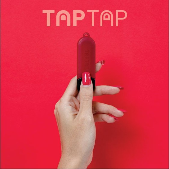 แท่งกดปุ่มอนามัย TAPTAP สีเลือดนก (แดงทึบ)(แถมฟรี ตัวเกี่ยวและสายคล้องคอ ภายในกล่อง) | Shopee ...