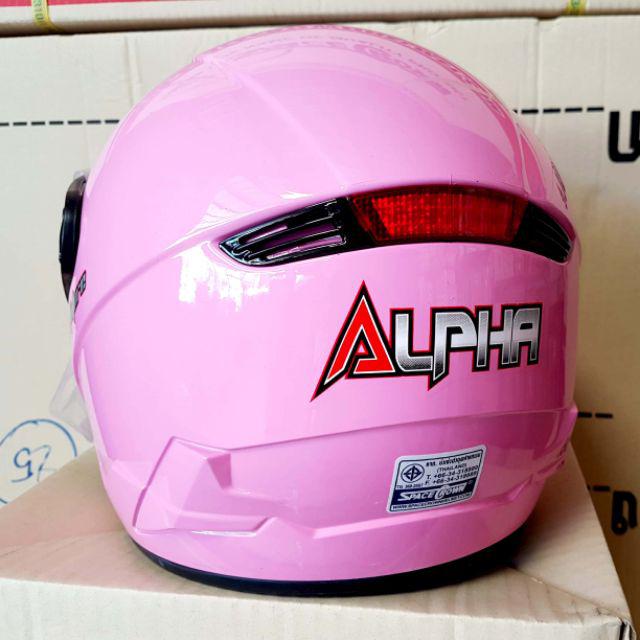 หมวกกันน็อค Space Crown Alpha Size L | Shopee Thailand