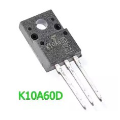 สินค้ามือสอง อะไหล่ถอดสภาพดี K10A60 MOSFET N-CH 10A 600V TO-220FP ส่ง ...