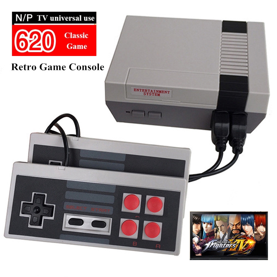 NES 8-bit Retro game console mini classic game player upgraded version ...