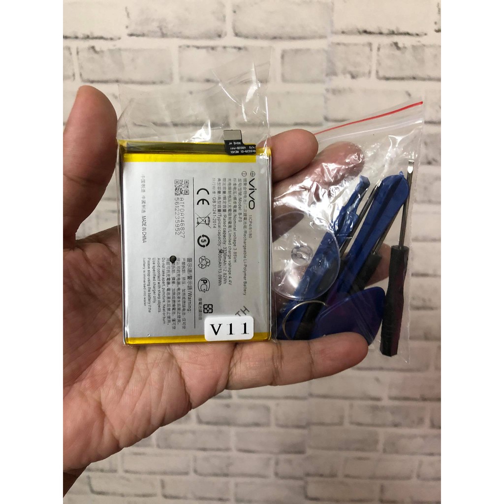 แบตแท้วีโว่ พร้อมเครื่องมือ battery Vivo y53 y55 y71 y91 V11 y12 V5 V9 ...
