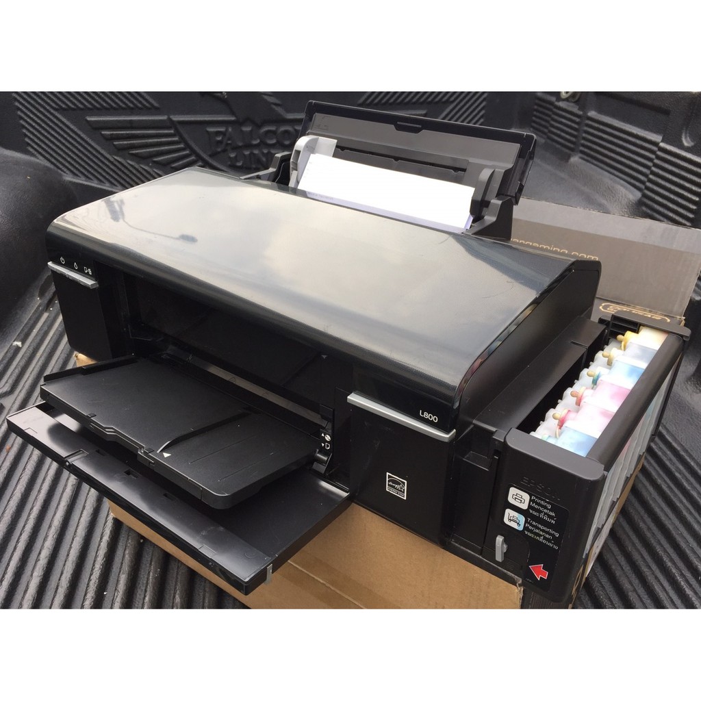 (รูปสินค้าจริง) Printer Epson L800 Inkjet photo 6สี เครื่องสภาพดี ใช้ ...