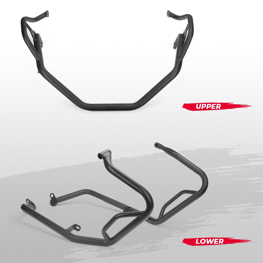 Lower Engine Guard Bumper Highway/Freeway Crash Bar Buffer Fuel Tank ...