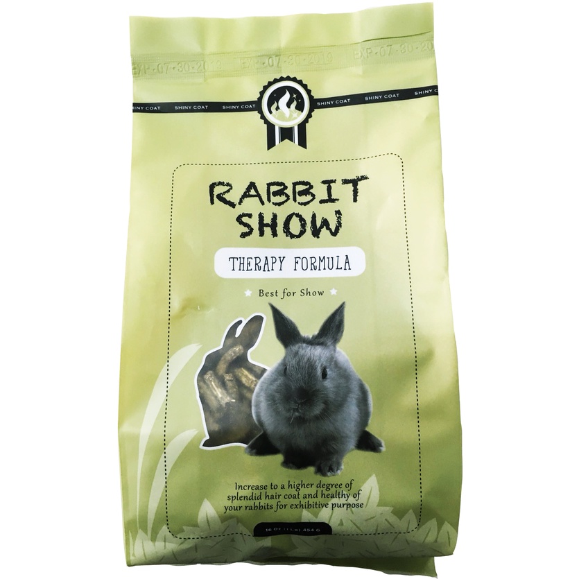 RABBIT SHOW (เเรทบิท โชว์ ) อาหารกระต่ายบำรุงขน 454 กรัม | Shopee Thailand
