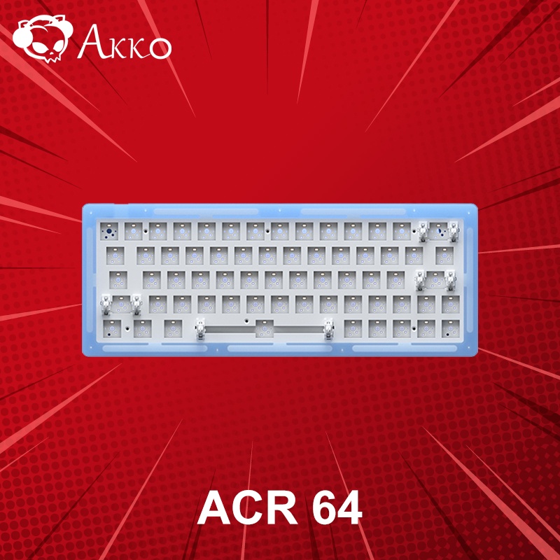 คีย์บอร์ด Akko ACR 64 ประกันศูนย์ 1 ปี | Shopee Thailand