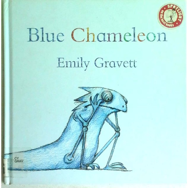 ้hk151 Blue Chameleon by Emily Gravett หนังสือมือสอง ปกแข็ง | Shopee ...