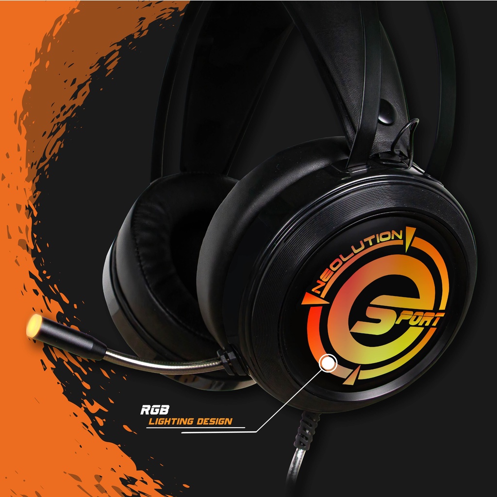 Neolution E-Sport Gaming Headset Orion V.2 หูฟังเกมมิ่ง หูฟังเล่นเกมส์ ...